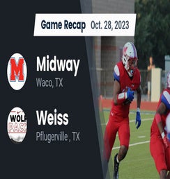 Waxahachie vs Midway | Football | 11/10/2023