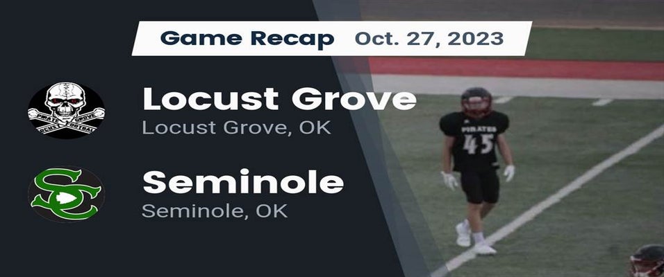 Locust Grove vs Seminole | Football | 10/27/2023
