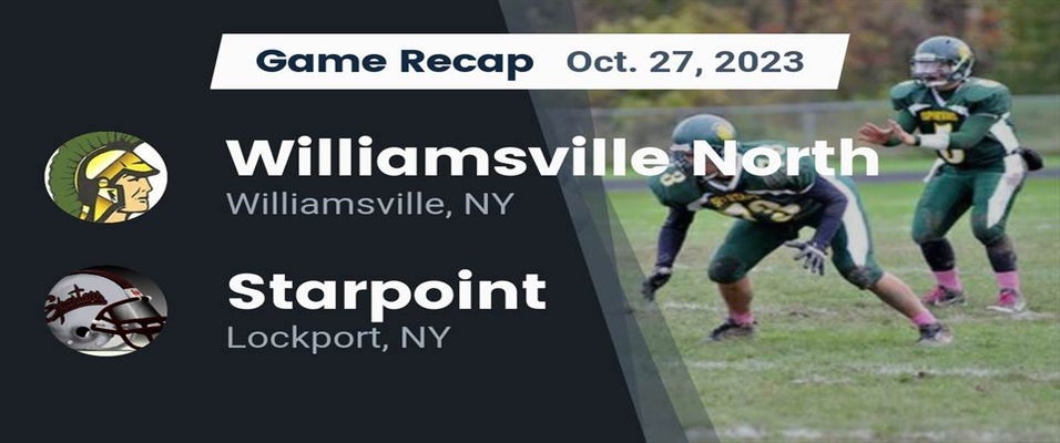 Williamsville North vs Starpoint | Football | 10/27/2023