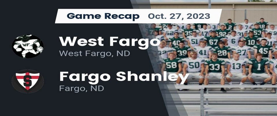 West Fargo vs Shanley | Football | 10/27/2023