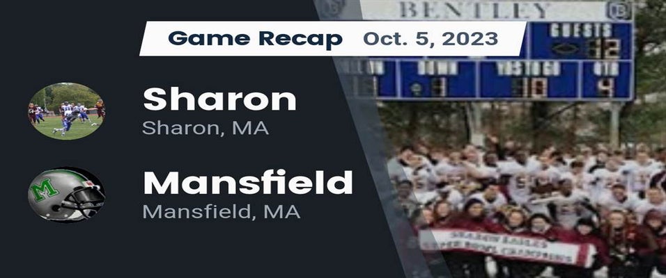 Mansfield vs Sharon | Football | 10/5/2023