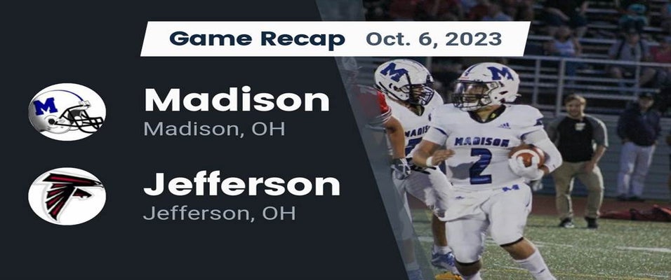 Madison vs Jefferson Area | Football | 10/6/2023