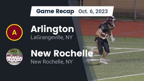 New Rochelle vs Arlington | Football | 10/6/2023
