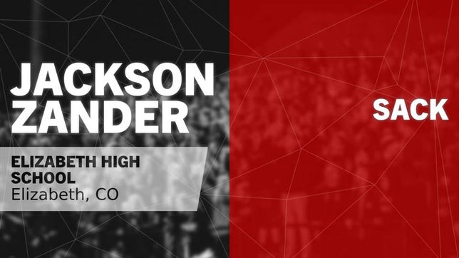 Jackson Zander Game Report: @ Mitchell