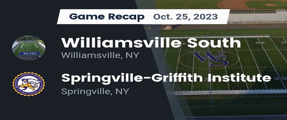 Williamsville South vs Griffith Institute | Football | 10/25/2023
