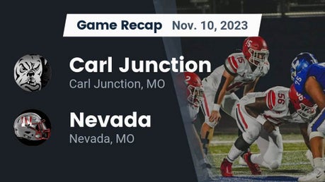 Carl Junction vs Nevada | Football | 11/10/2023