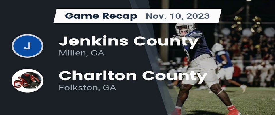Charlton County vs Jenkins County | Football | 11/10/2023