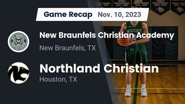 Football Game Recap: New Braunfels Christian Academy Wildcats vs. Northland Christian Cougars