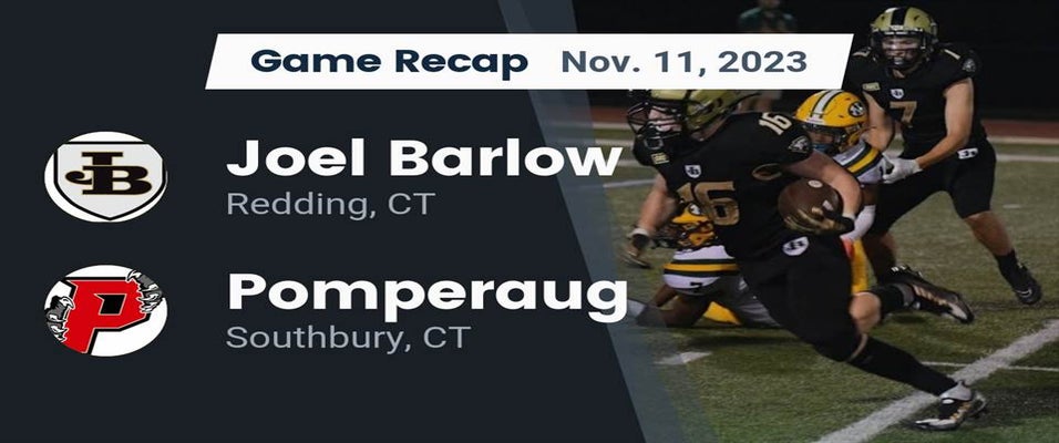 Pomperaug vs Joel Barlow | Football | 11/11/2023