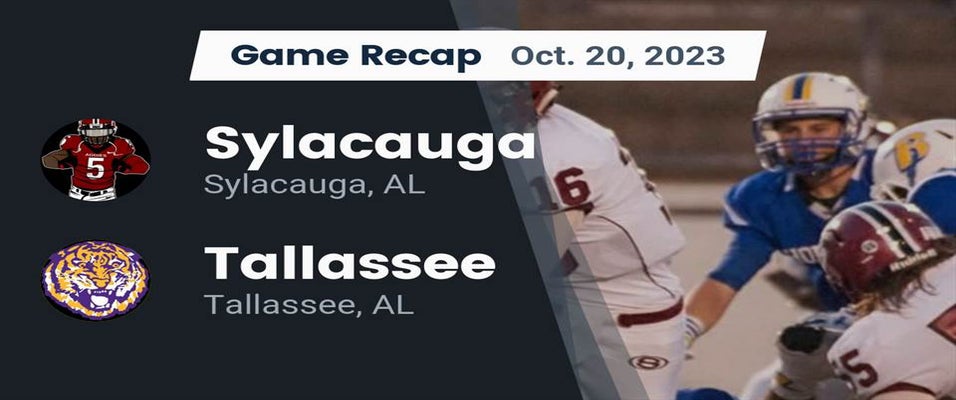 Tallassee vs Sylacauga | Football | 10/20/2023