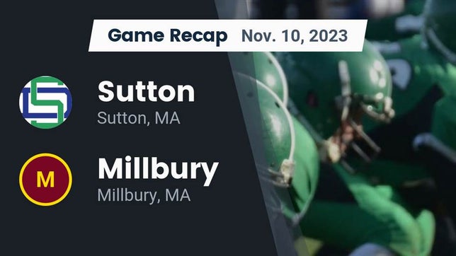 Football Game Preview: Sutton Sammies vs. Blackstone-Millville Chargers