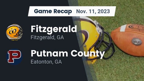 Putnam County vs Fitzgerald | Football | 11/11/2023