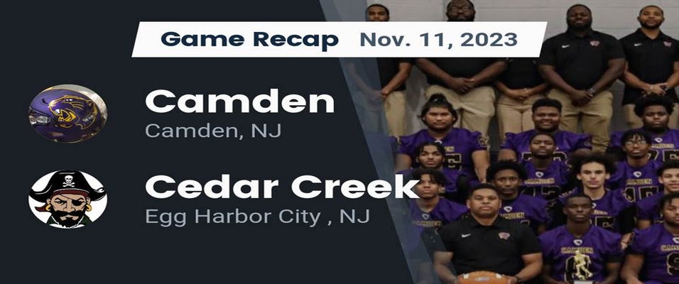 Cedar Creek vs Camden | Football | 11/11/2023