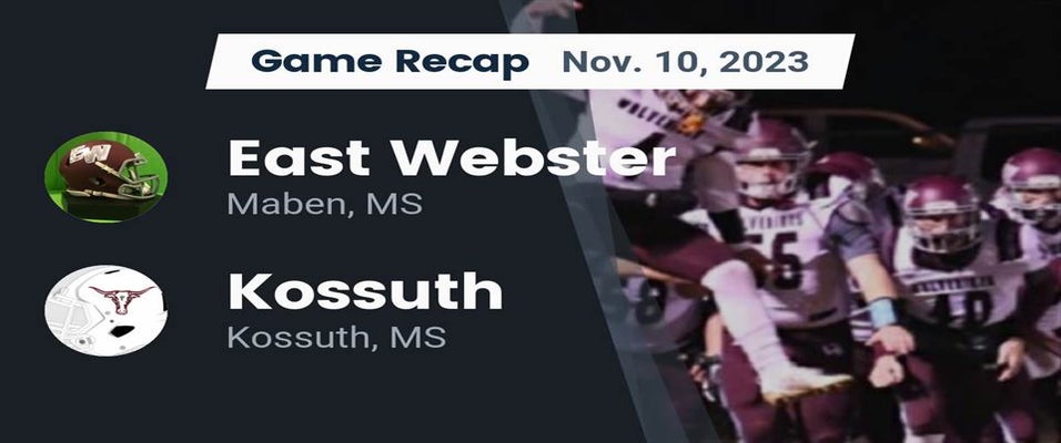 Kossuth vs East Webster | Football | 11/10/2023