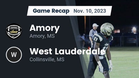 Amory vs Ripley | Football | 10/20/2023