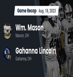 Archbishop Moeller vs Mason | Football | 11/10/2023
