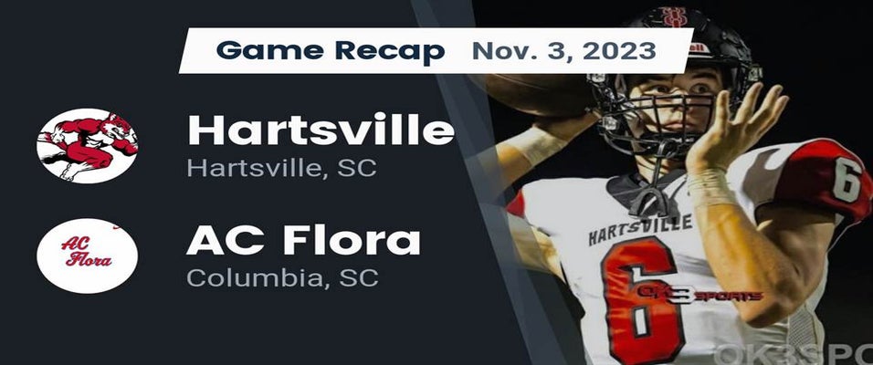 A.C. Flora vs Hartsville | Football | 11/3/2023