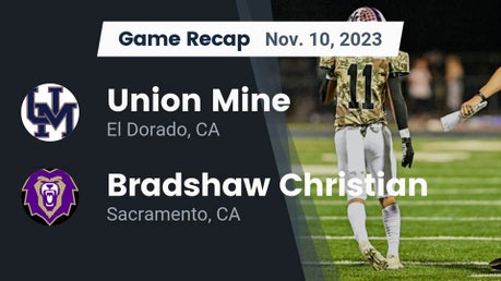 Union Mine vs Bradshaw Christian | Football | 11/10/2023