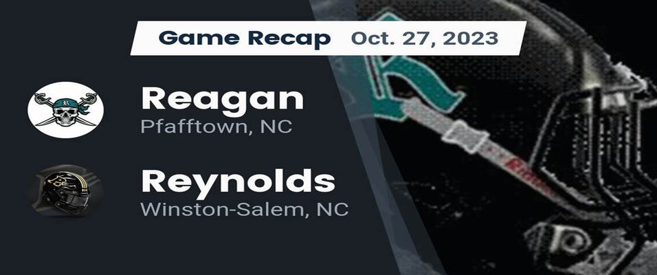 R.J. Reynolds vs Reagan | Football | 10/27/2023