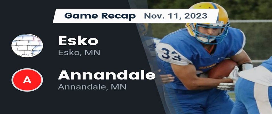 Annandale vs Esko | Football | 11/11/2023