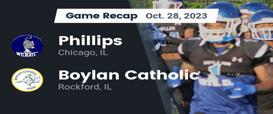 Phillips vs Boylan Catholic | Football | 10/28/2023