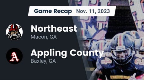 Appling County vs Northeast | Football | 11/11/2023