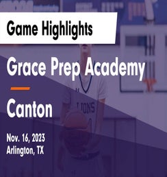 Lake Country Christian vs Grace Prep | Girls Basketball | 2/29