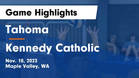 North Creek vs Tahoma | Volleyball | 11/17/2023