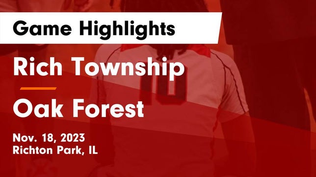 Basketball Game Recap: Oak Forest Bengals vs. Rich Township Raptors