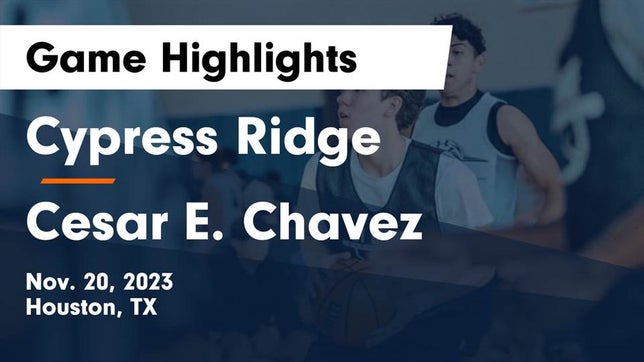 Basketball Game Recap: Cypress Ridge Rams vs. Fort Bend Clements Rangers