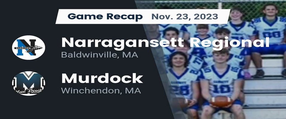 Narragansett Regional vs Murdock | Football | 11/23/2023