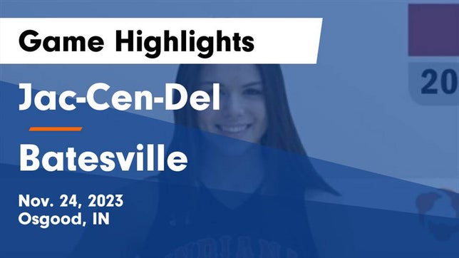 Basketball Game Recap: Batesville Bulldogs vs. Jac-Cen-Del Eagles