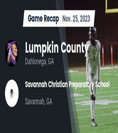 Savannah Christian vs Lumpkin County | Football | 11/24/2023