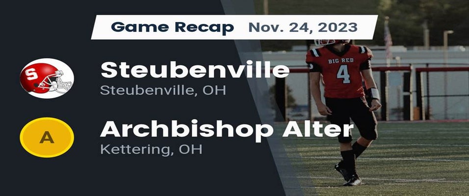 Archbishop Alter vs Steubenville | Football | 11/24/2023