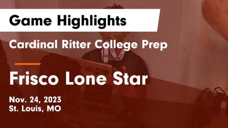 Quincy vs Cardinal Ritter College Prep | Basketball | 1/6/2024