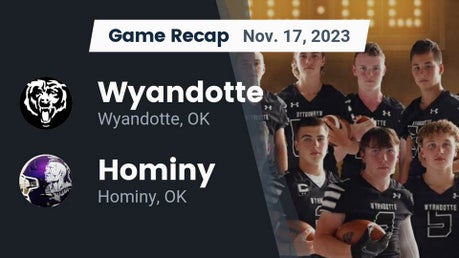 Wyandotte vs Hominy | Football | 11/17/2023