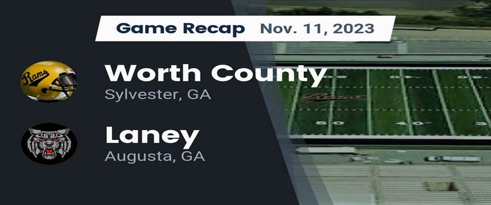 Worth County vs Laney | Football | 11/11/2023