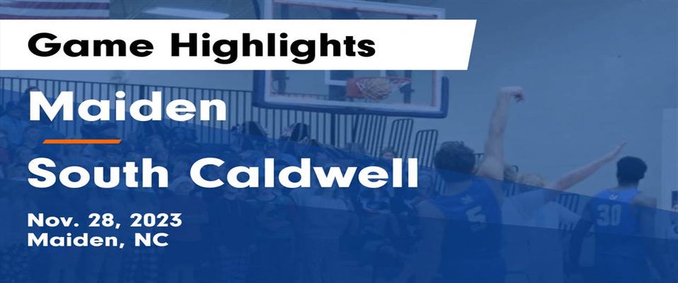 Maiden vs South Caldwell | Basketball | 11/28/2023