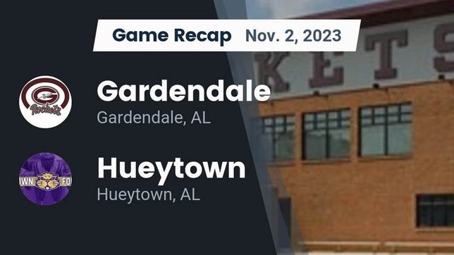 Football Game Recap: Gardendale Rockets vs. Hueytown Golden Gophers