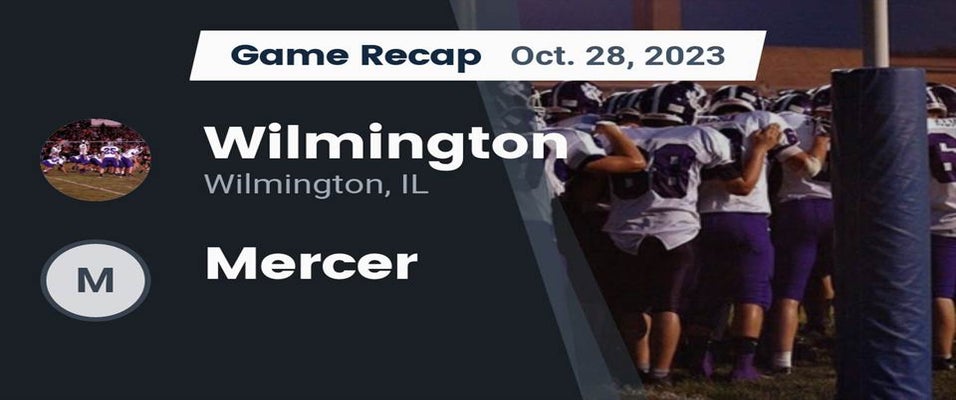 Mercer County vs Wilmington | Football | 10/28/2023