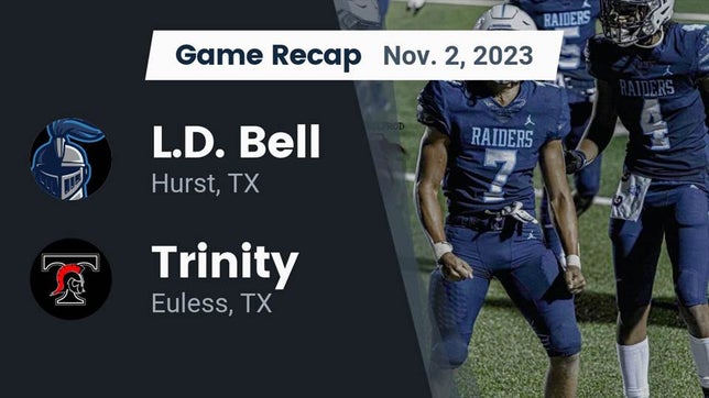 Football Game Recap: Trinity Trojans vs. Bell Blue Raiders