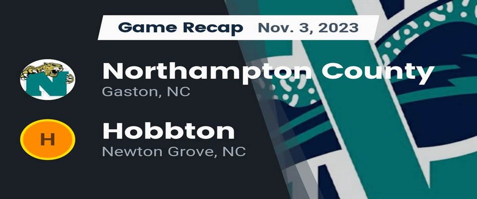 Northampton County vs Hobbton | Football | 11/3/2023