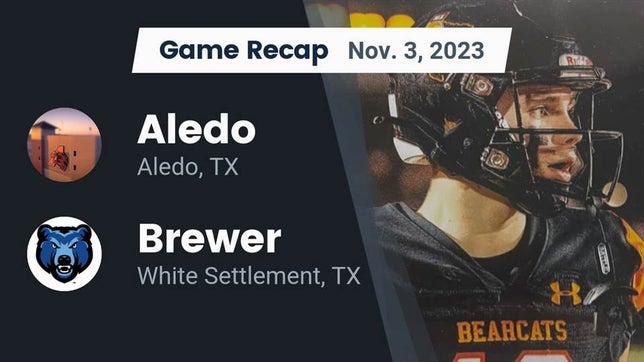 Aledo piles up the points against Brewer