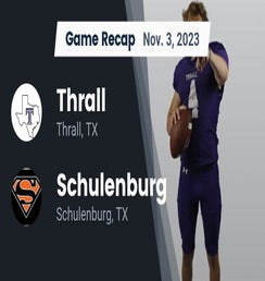 Thrall vs Mason | Football | 11/9/2023