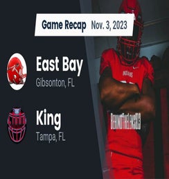 East Bay vs Sickles | Football | 9/8/2023