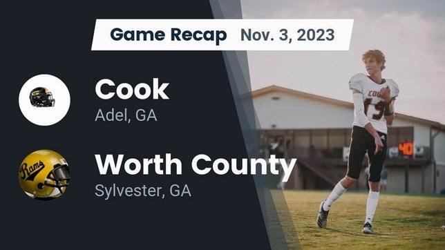 Football Game Recap: Cook Hornets vs. Worth County Rams
