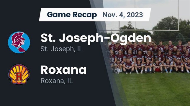 Football Game Recap: Roxana Shells vs. St. Joseph-Ogden Spartans