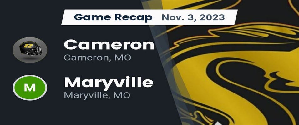 Cameron vs Maryville | Football | 11/3/2023