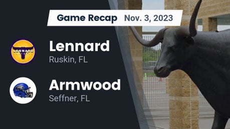 Lennard vs Hillsborough | Football | 8/25/2023