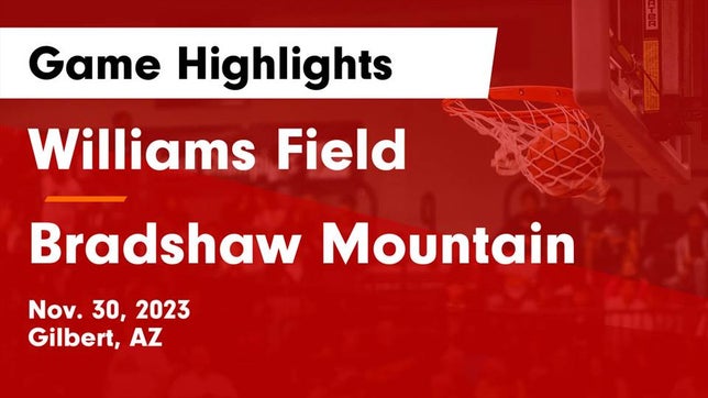 Basketball Game Recap: Williams Field Black Hawks vs. Cienega Bobcats